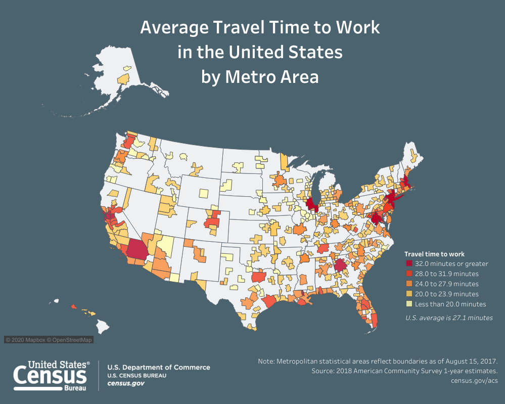 Why We Ask About... Commuting | American Community Survey | US Census ...