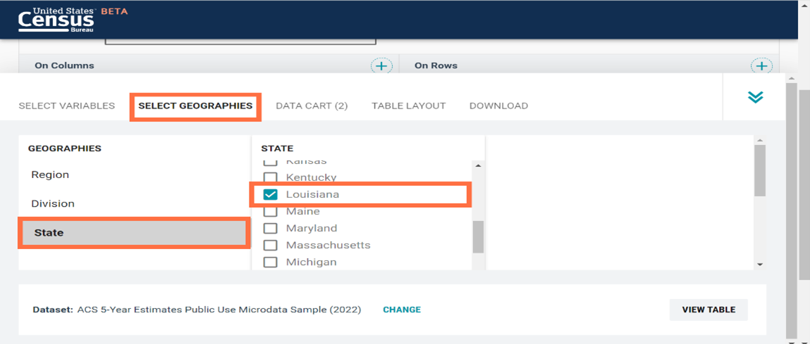 How Do I Select PUMAs on MDAT for ACS 5-Year Estimates with Dual ...