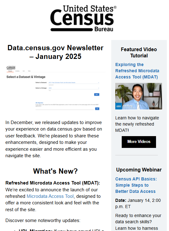 data.census.gov Resources