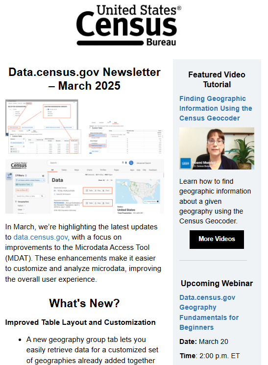 data.census.gov Resources