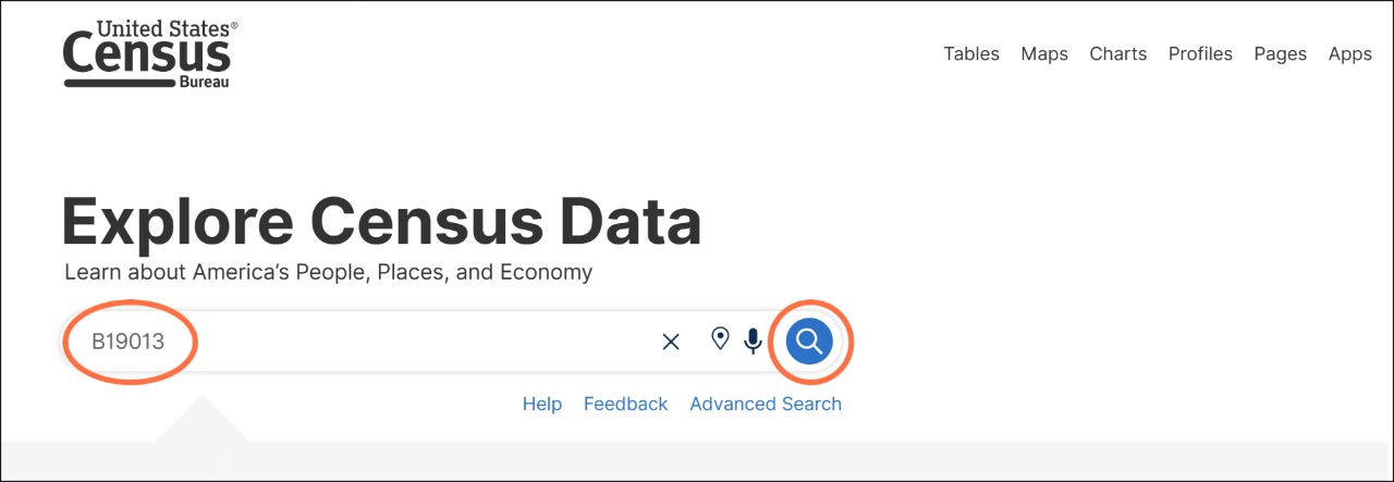Can I search by Table ID?